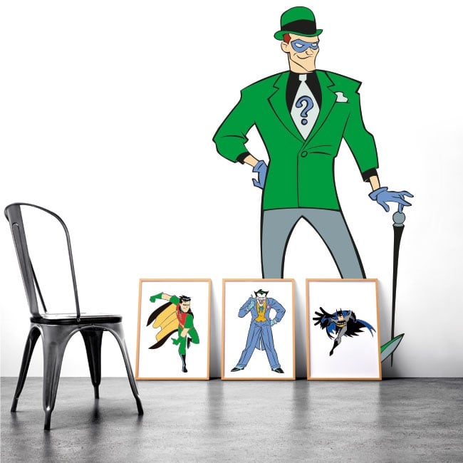 🥇 Stickers muraux riddler 🥇