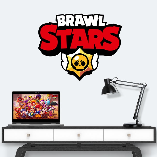 🥇 Vinyles et autocollants logo brawl stars 🥇
